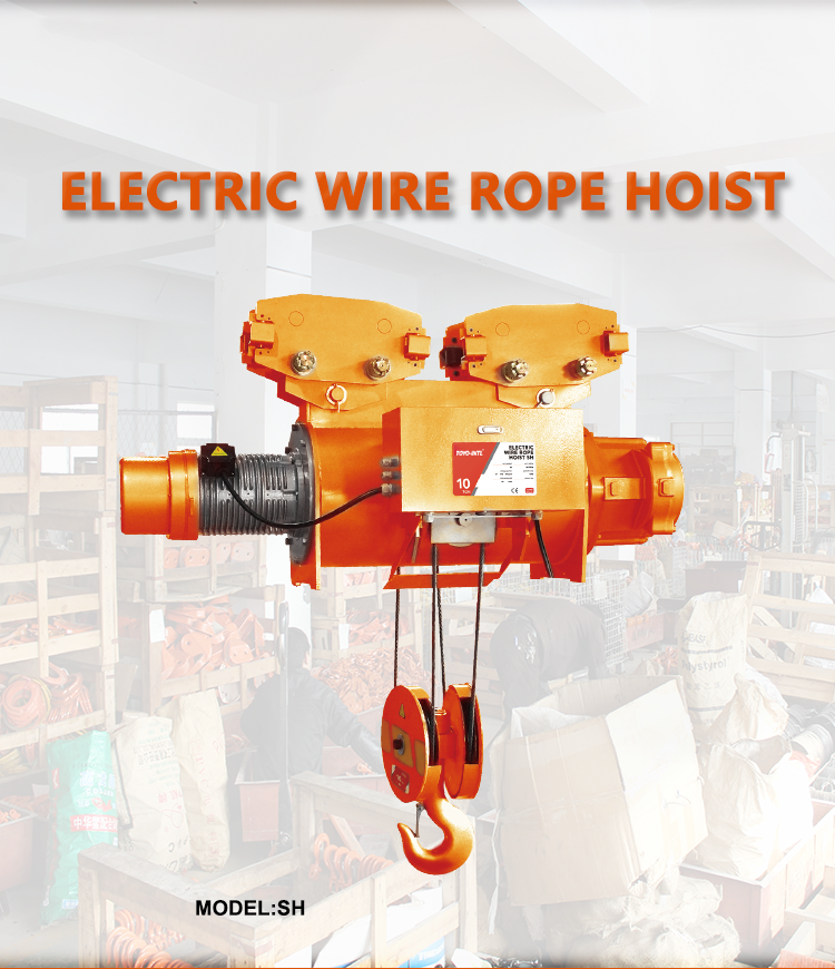 TOYO-INTL ELECTRIC WIRE ROPE HOIST SH MODEL - TOYO-INTL CHAIN BLOCK MFG ...