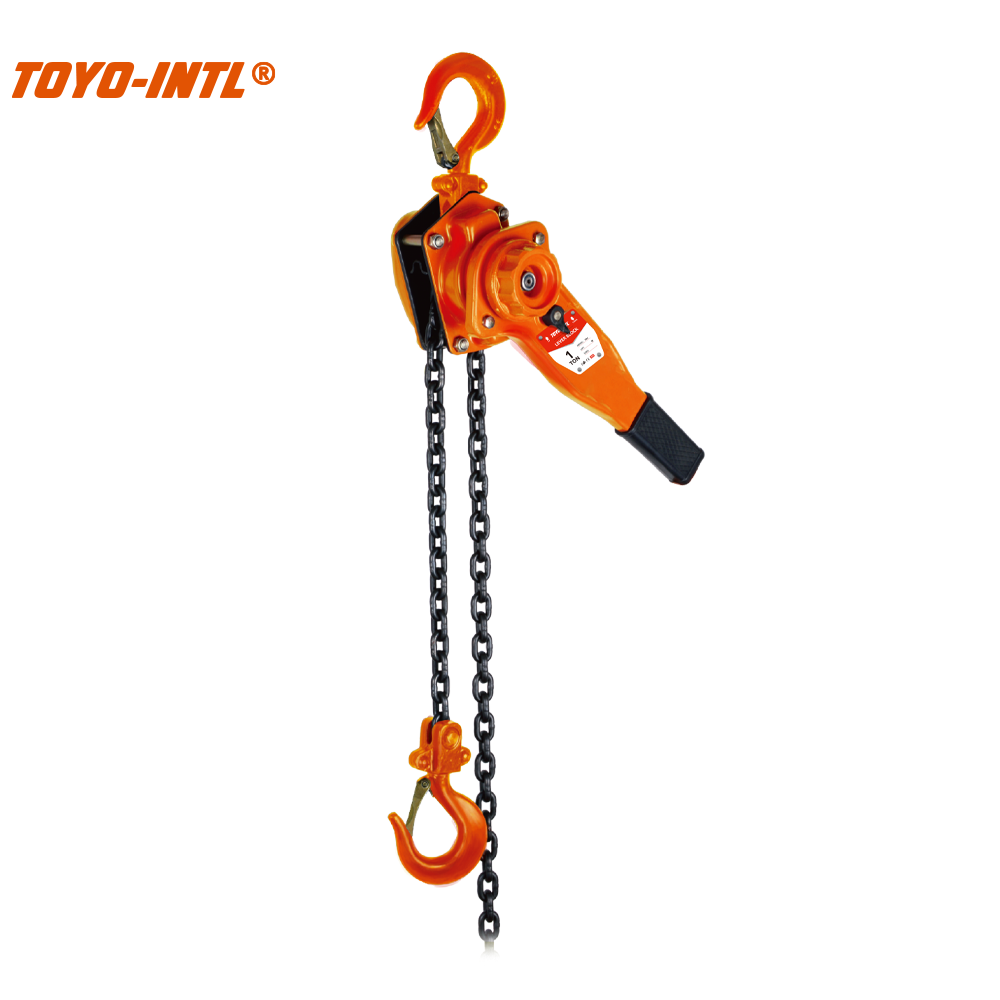 TOYO-INTL LEVER BLOCK VAJ MODEL - TOYO-INTL CHAIN BLOCK MFG JAPAN